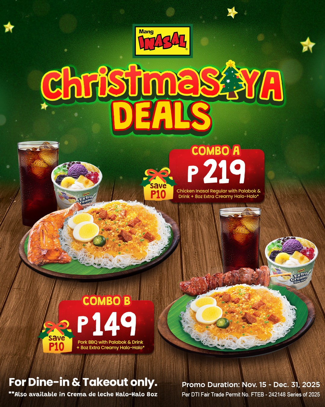 Mang Inasal unwraps ChristmaSAYA deals for the holidays - Good Morning ...