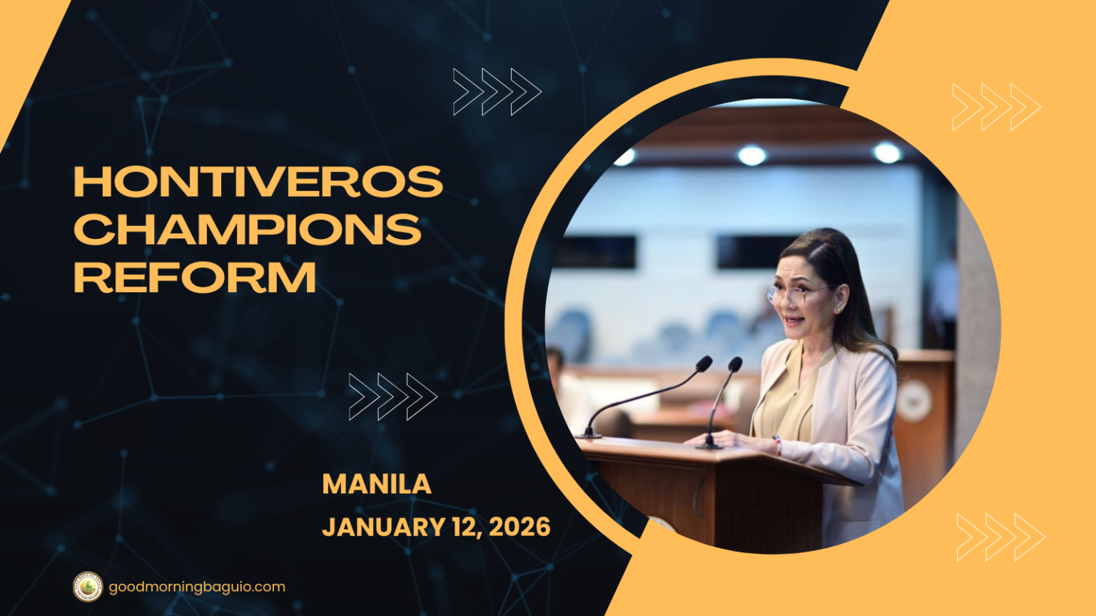 Hontiveros pushes party-list reforms vs dynasties - Good Morning Baguio